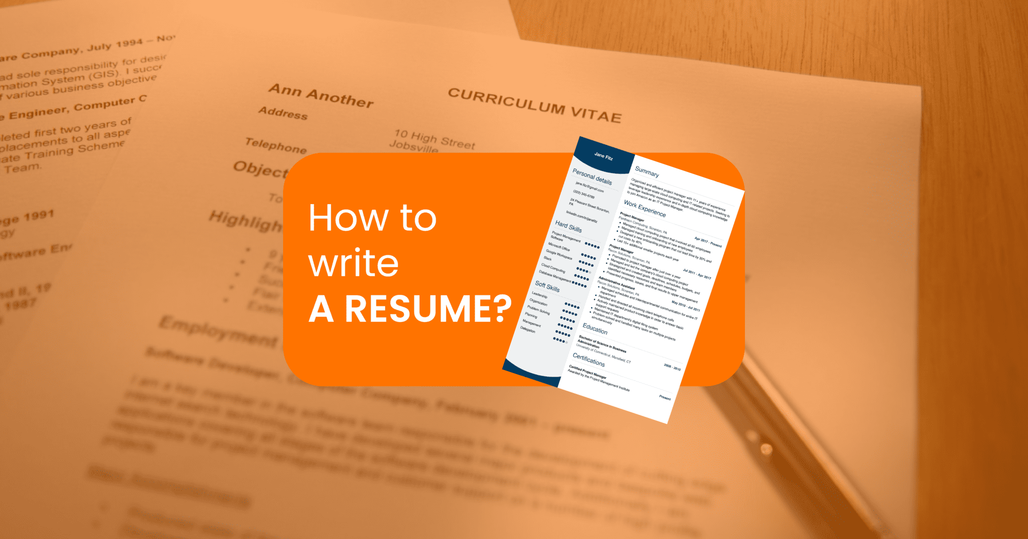 How to Write a Winning CV